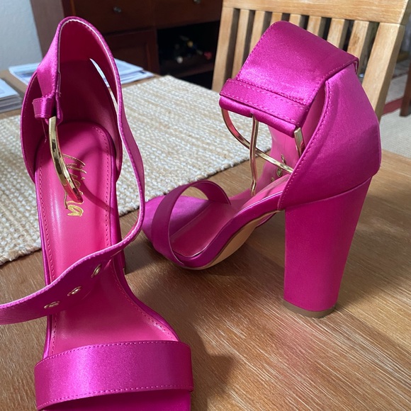 Shoes | Fuchsia High Heels | Poshmark